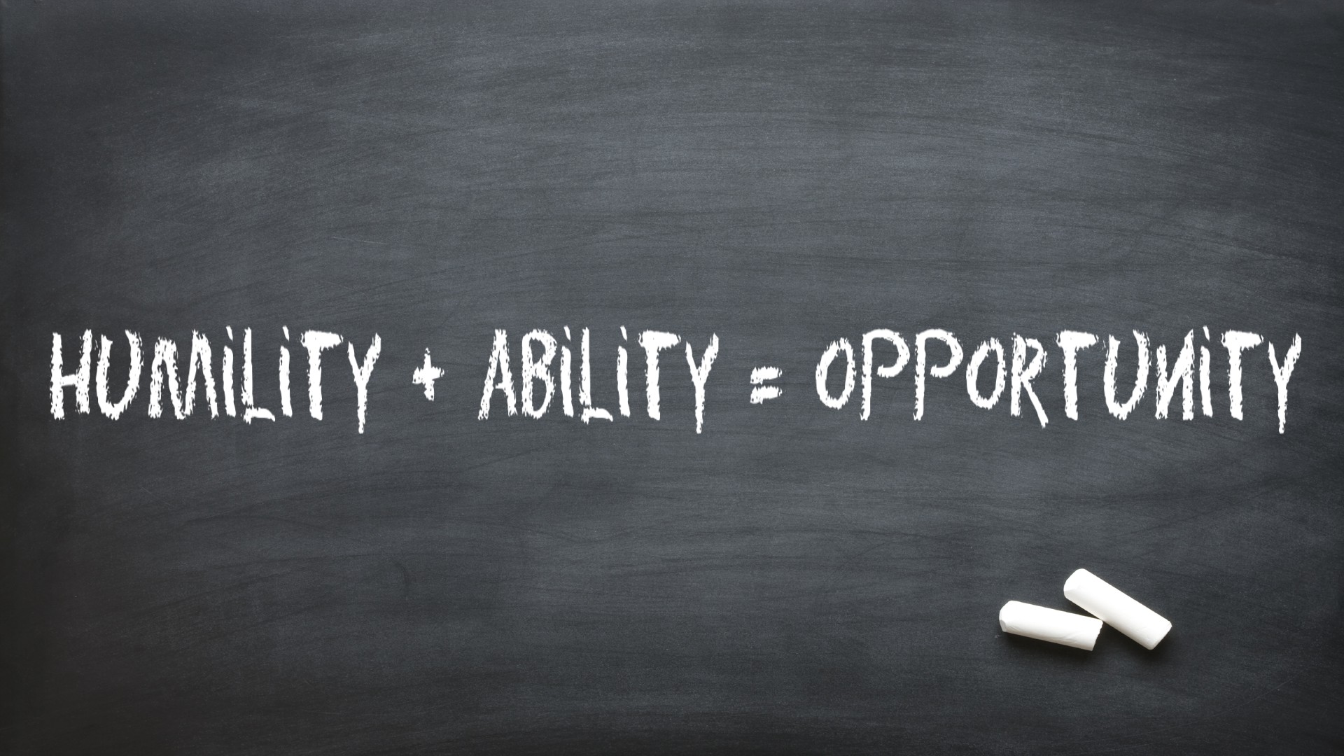 The Opportunity Equation - Craig A Smith